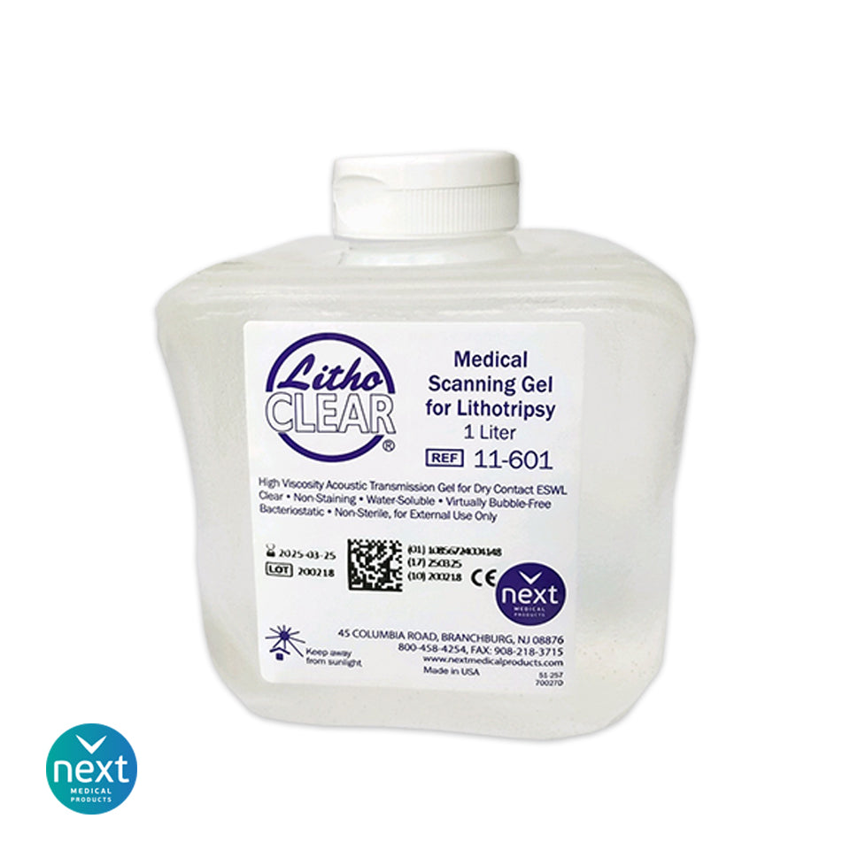 LithoClear® Gel, 1 Case, 1 Liter size – NEXT Medical Products Company